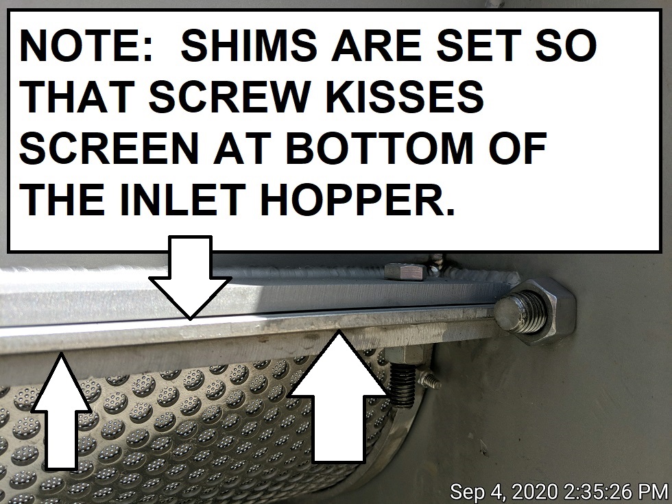 Inlet Hopper Screens | Vincent Corp